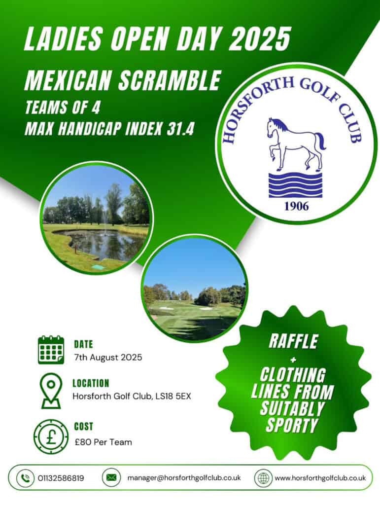 2025 Ladies Open Day - Horsforth Golf Club